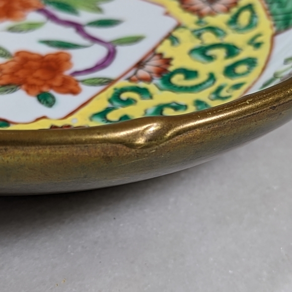 Hand Painted | Dining | Vintage Japanese Porcelain Enamelware Bowl ...